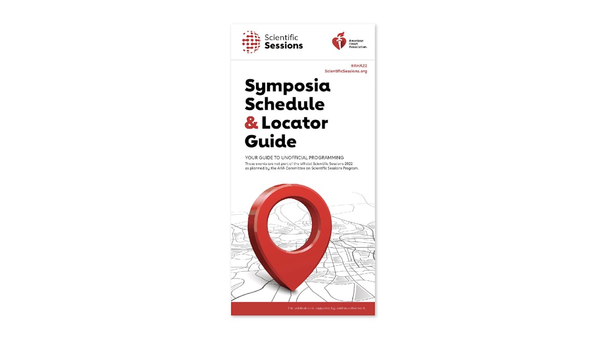 AHA Scientific Sessions 2022 Symposia Schedule and Locator Guide ...